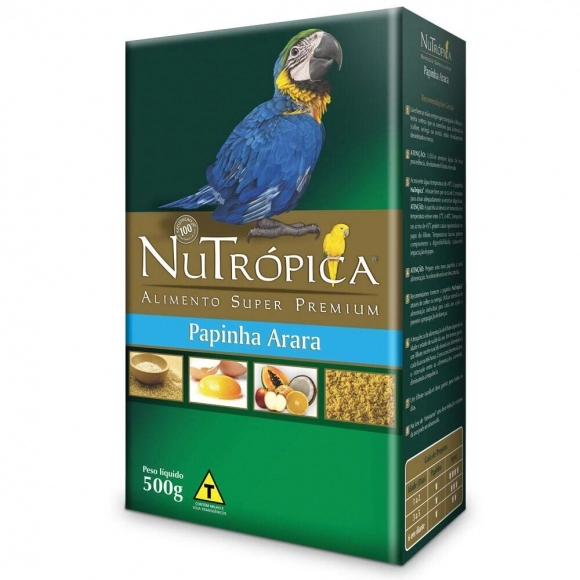 NUTROPICA PAPINHA ARARA 500MG